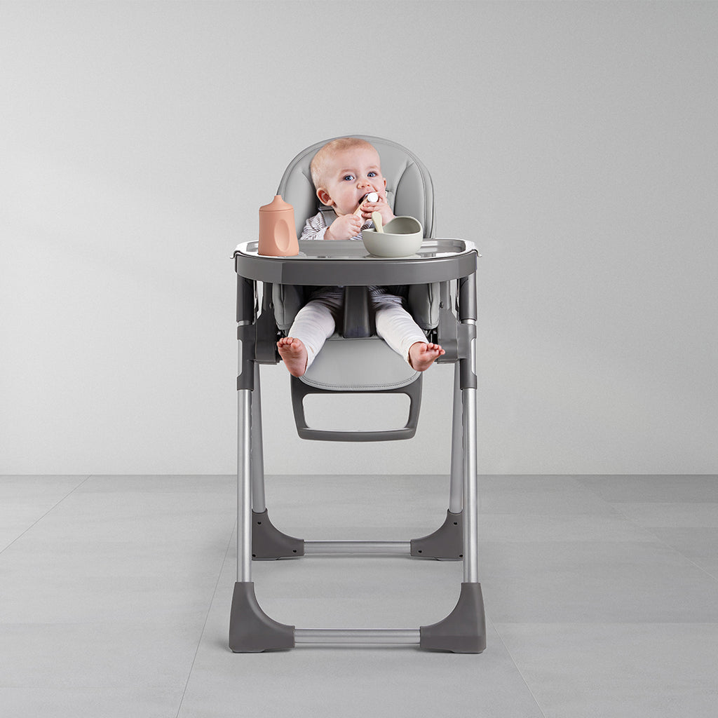 Buffet Highchair Mealtime Bundle Cool Grey | Silver Cross Australia